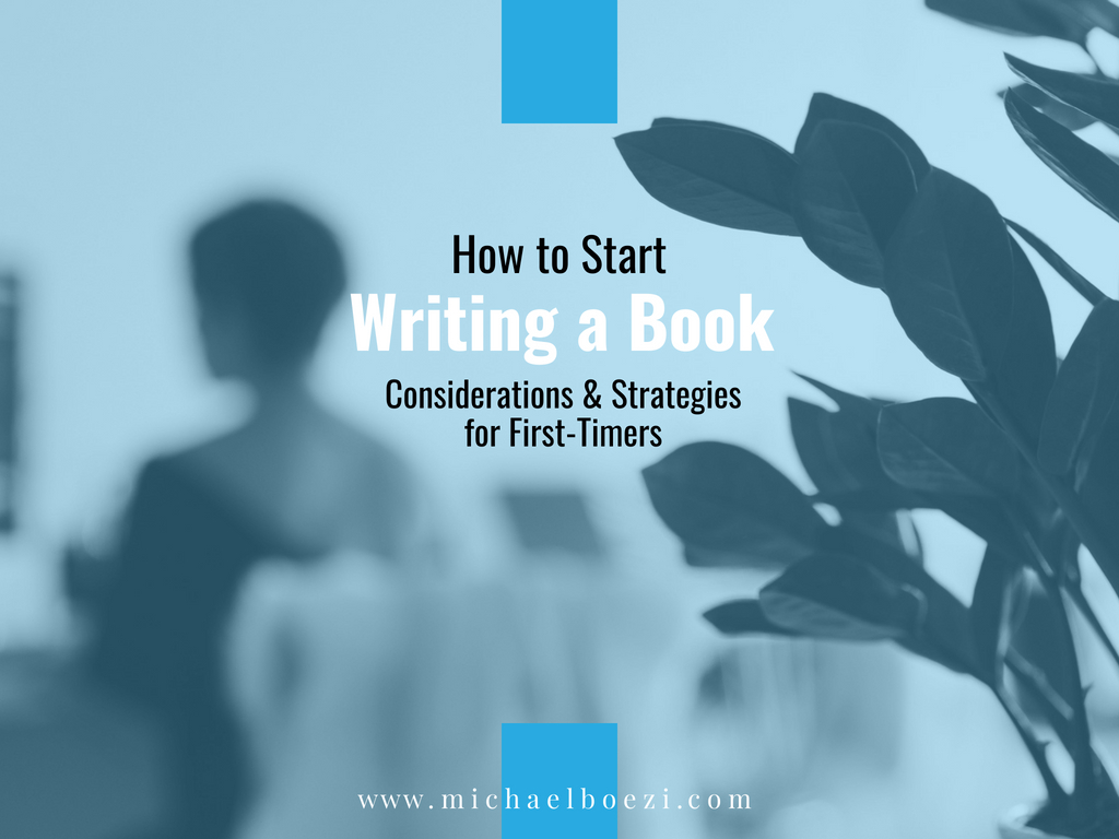 Your Book as a Business - Advice for Authors by Michael Boezi
